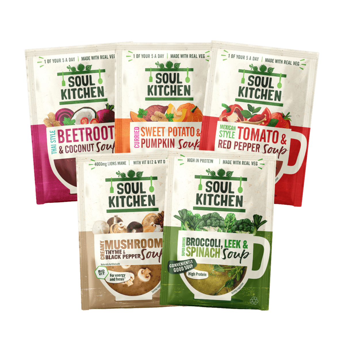 15-Serving Instant Soup Variety Pack | Soul Kitchen – We Are Soul Kitchen